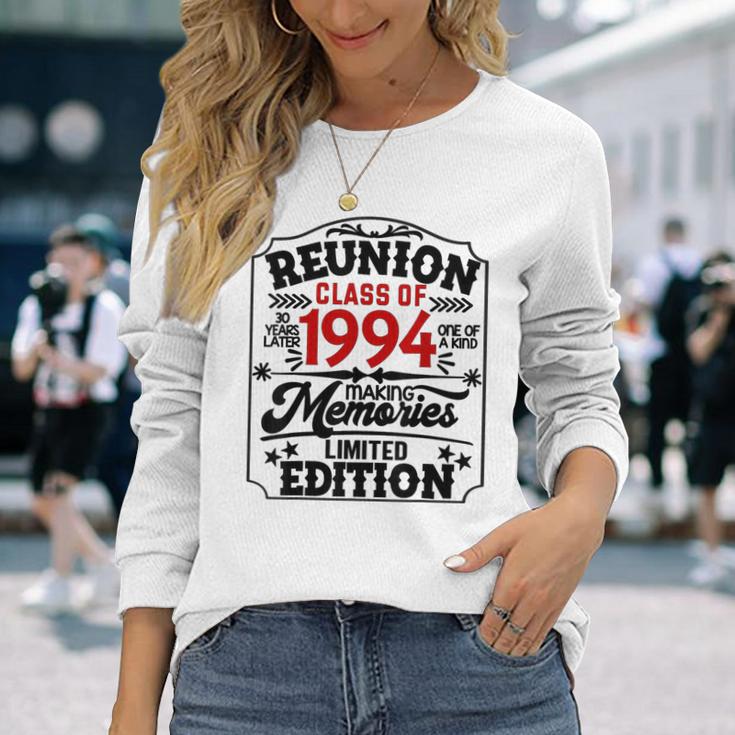 Class Of 1994 Group Reunion 30 Years School Spirit Long Sleeve T-Shirt ...