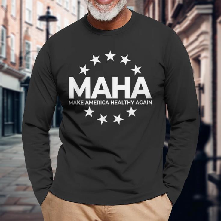 Make America Healthy Again Maha Robert F Kennedy Jr 2024 Long Sleeve T ...