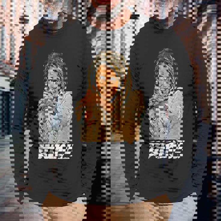 Clappity Clap Anti-Trump Nancy Pelosi Sotu Meme Long Sleeve T-Shirt ...