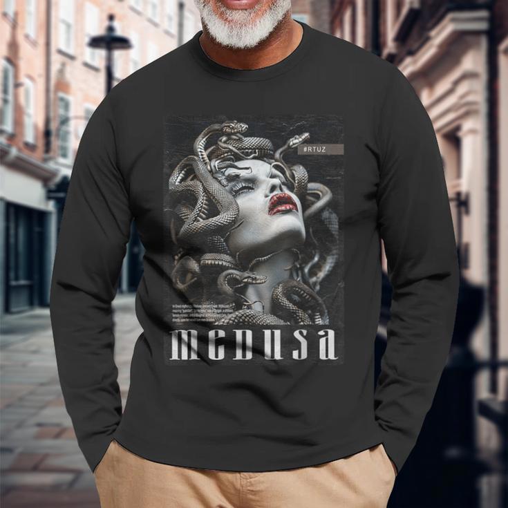 Gorgona Medusa Diosa Serpiente Mitología Griega Medusa Camiseta de ...