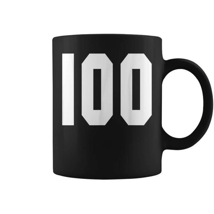 100 Team Sports Jersey Front & Back Number Player Fan Coffee Mug ...