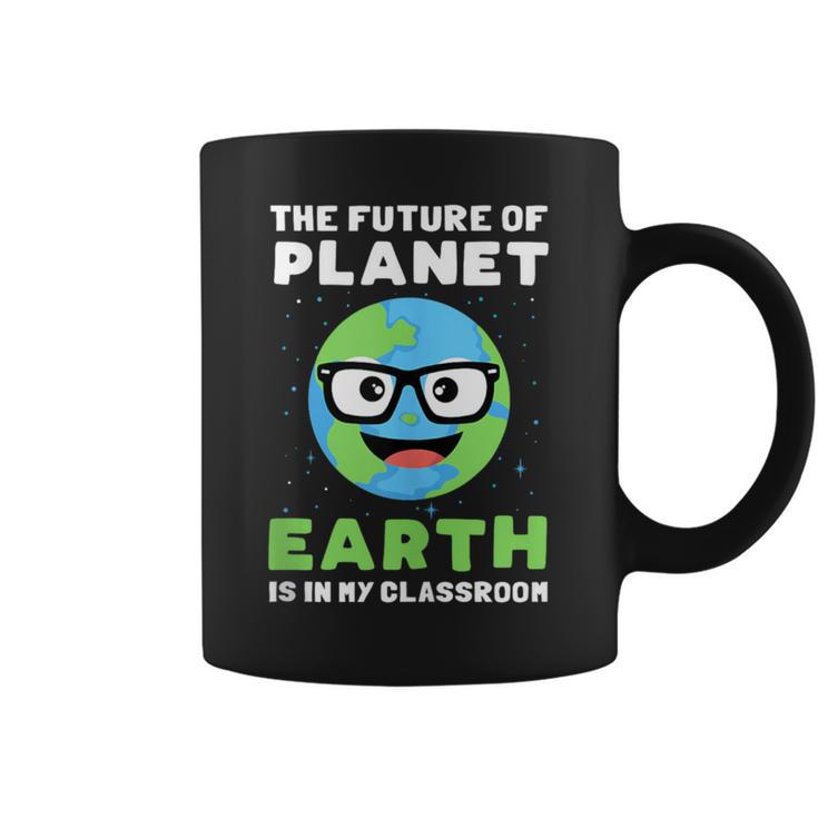2024 The Future Of Planet Earth Day Teachers Coffee Mug - Monsterry