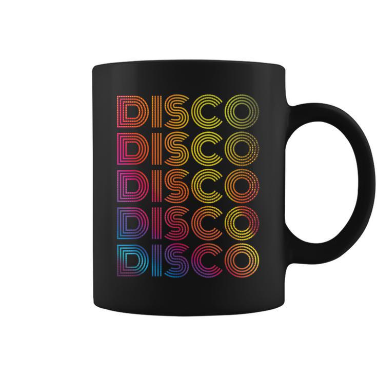 70'S 80S Disco Dancing Party Vintage Retro Old School Outfit Coffee Mug ...