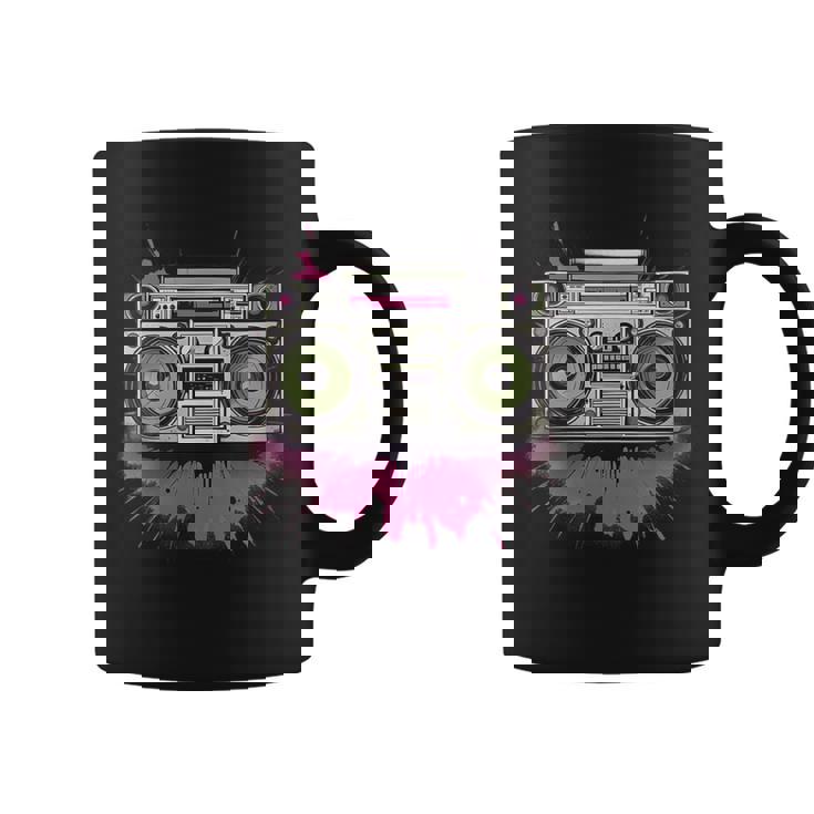 80S 90S Nostalgic Retro-Boombox Bringing Throwback-Memories Coffee Mug ...