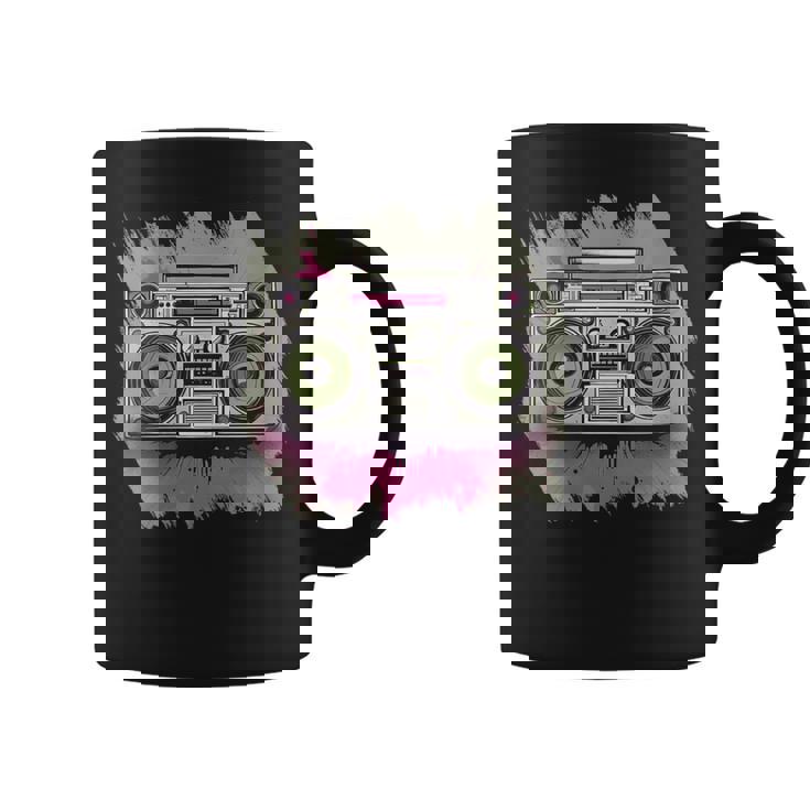 80S 90S Nostalgic Retro-Boombox Reliving Throwback-Memories Coffee Mug ...