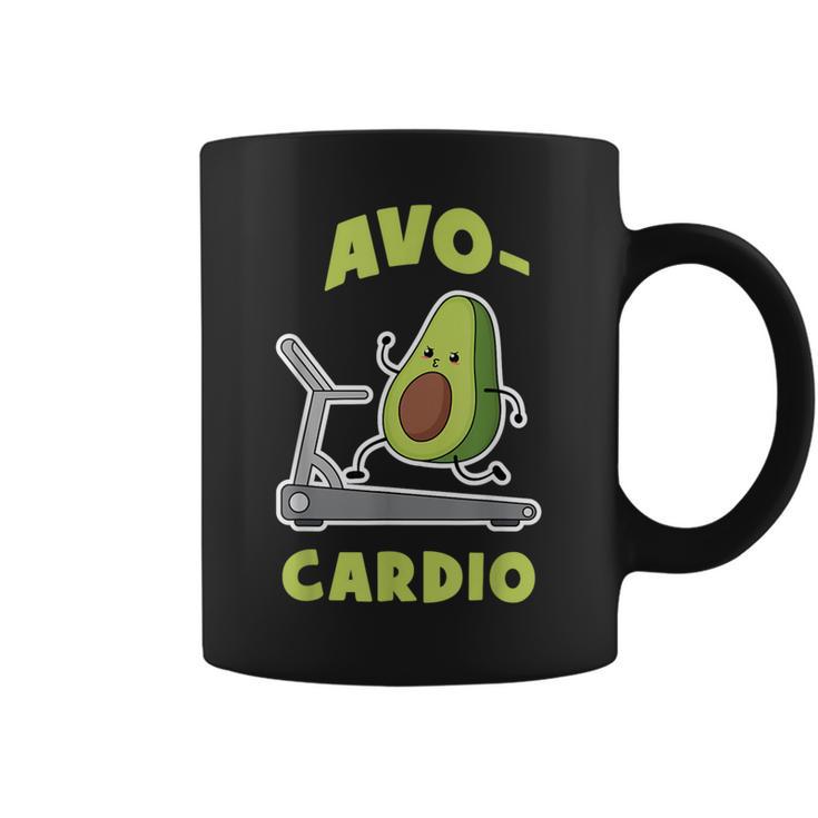Avo Cardio Aguacate Gracioso Lindo Dibujos Animados Gimnasio ...