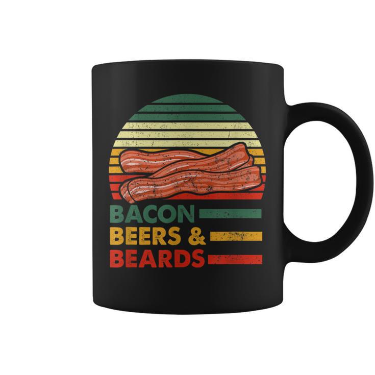 Bacon Beer & Beards BBQ Barbecue Breakfast Pork Bacon Graphic Print ...