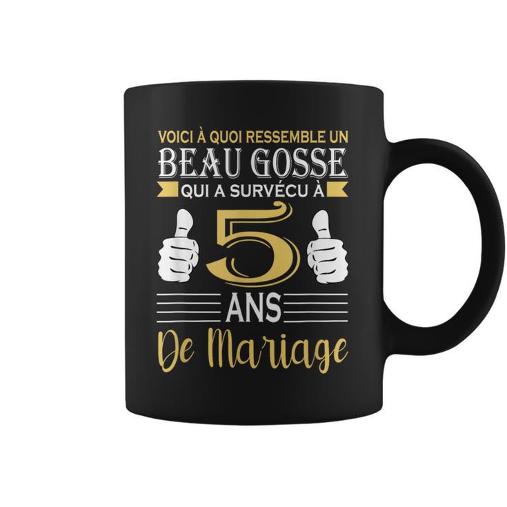 Cadeau Noce De Bois Homme Drôle Anniversaire 5 Ans Mariage Tasse ...
