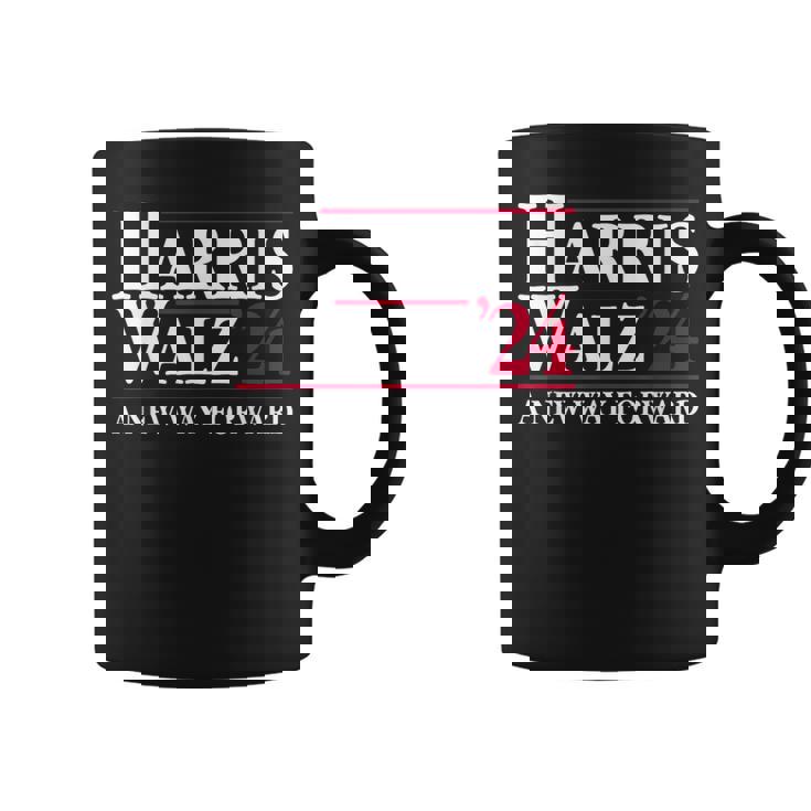 Chart A New Way Forward President Kamala Harris Tim Walz Vp Coffee Mug ...