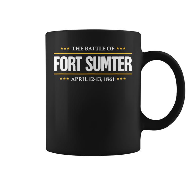 Civil War The Battle Of Fort Sumter Coffee Mug - Monsterry