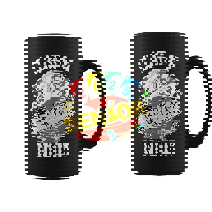 Class Of 2025 Uno Out Senior 2025 Graduation Teacher Student Coffee Mug ...
