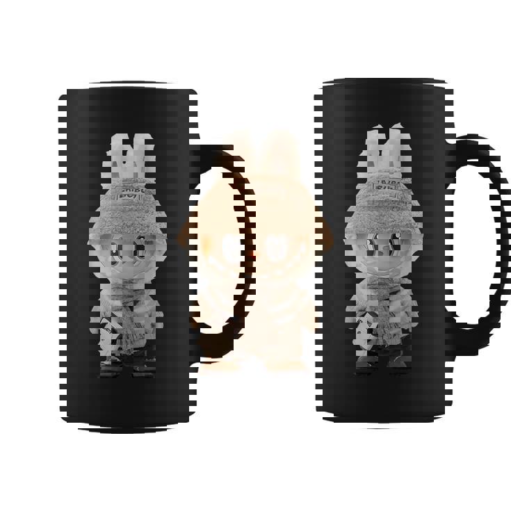 Cute Labubu Classic Pose Fun Labubu Lover Coffee Mug - Monsterry CA
