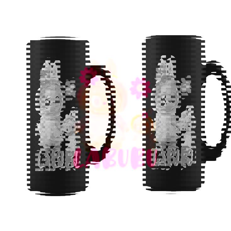 Cute Labubu The Monsters Pink Lover Coffee Mug | Mazezy