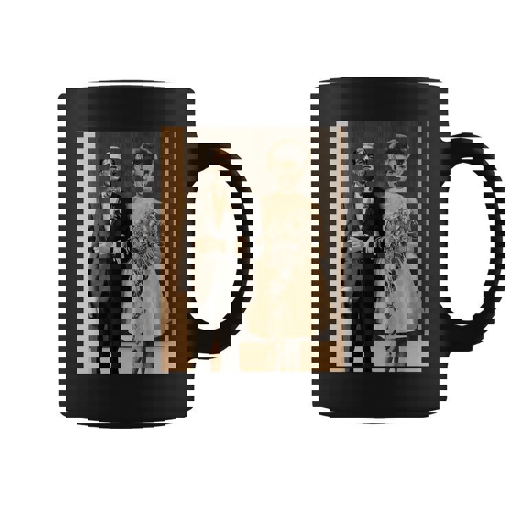 Dapper Frankenstein Wedding Day Monster Halloween Coffee Mug | Mazezy
