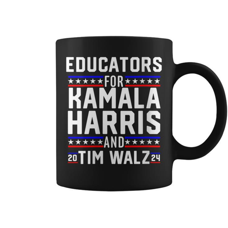 Educators For Kamala Harris Tim Walz 2024 For President Vp Coffee Mug ...