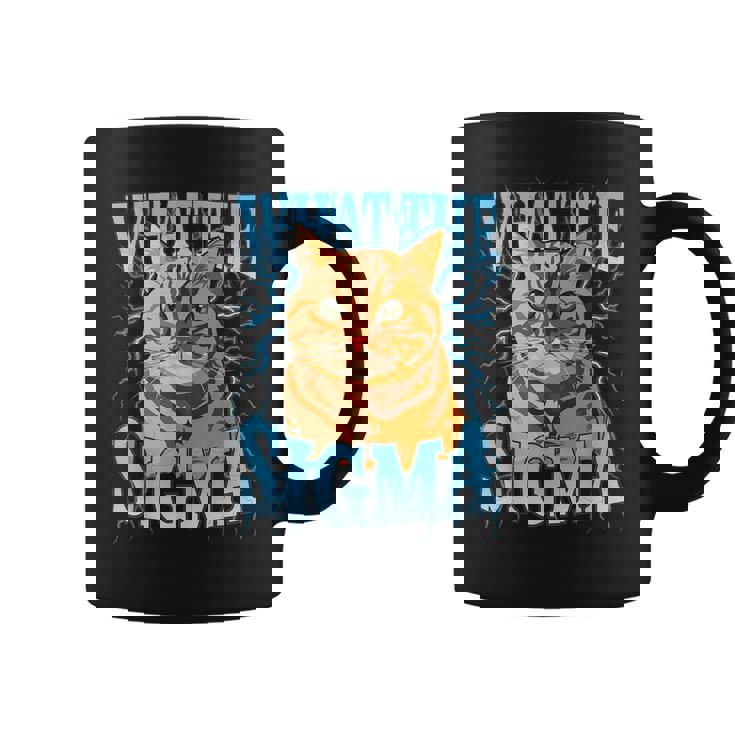 ERM What The Sigma Meme Y2K Cat Ironic Brainrot Meme Graphic Print ...