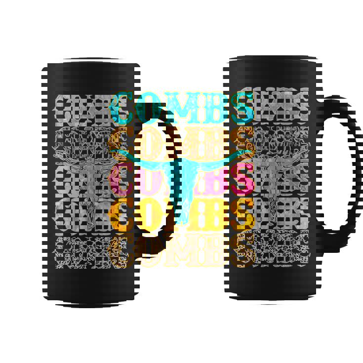 Combs Country Music Western Skull Cowboy 90S Coffee Mug - Monsterry