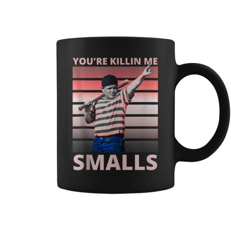 Dad Baseball Softball Player You're Killin Me Smalls Coffee Mug - Monsterry