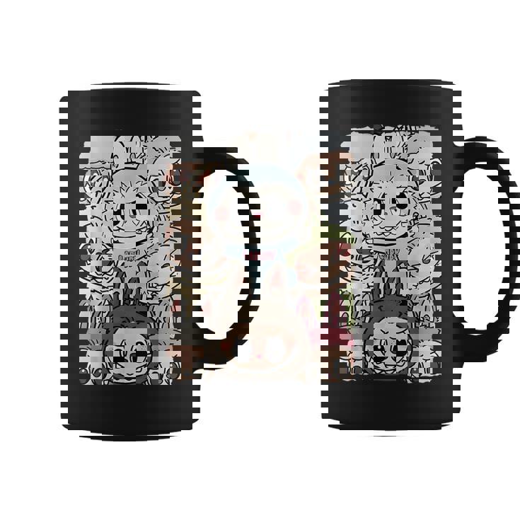 Labubu Lover Cute Labubu And Friends Coffee Mug - Thegiftio UK