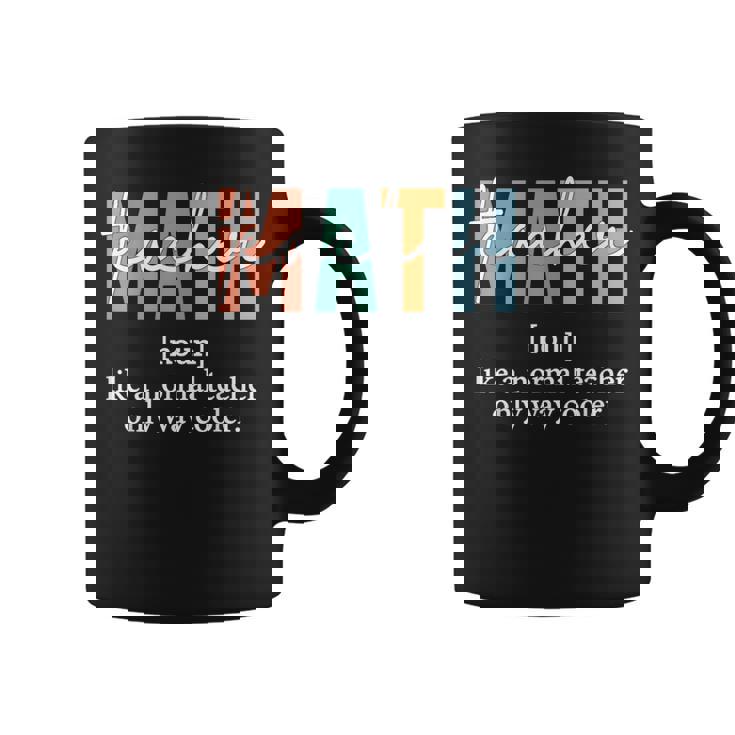 Math Teacher Definition For Mathematics Professor Coffee Mug | Mazezy