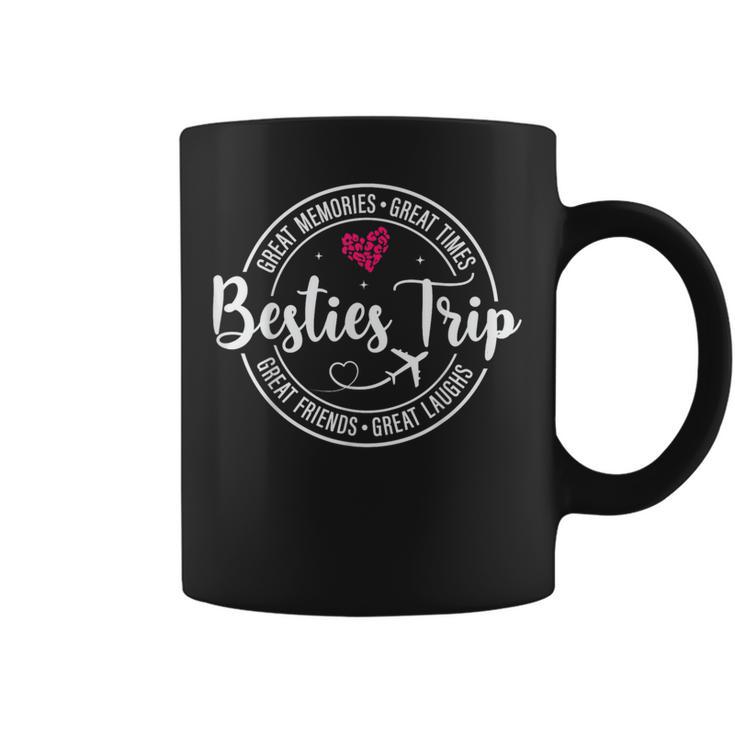Girls Trip 2024 Besties Weekend Vacation Matching Coffee Mug | Mazezy