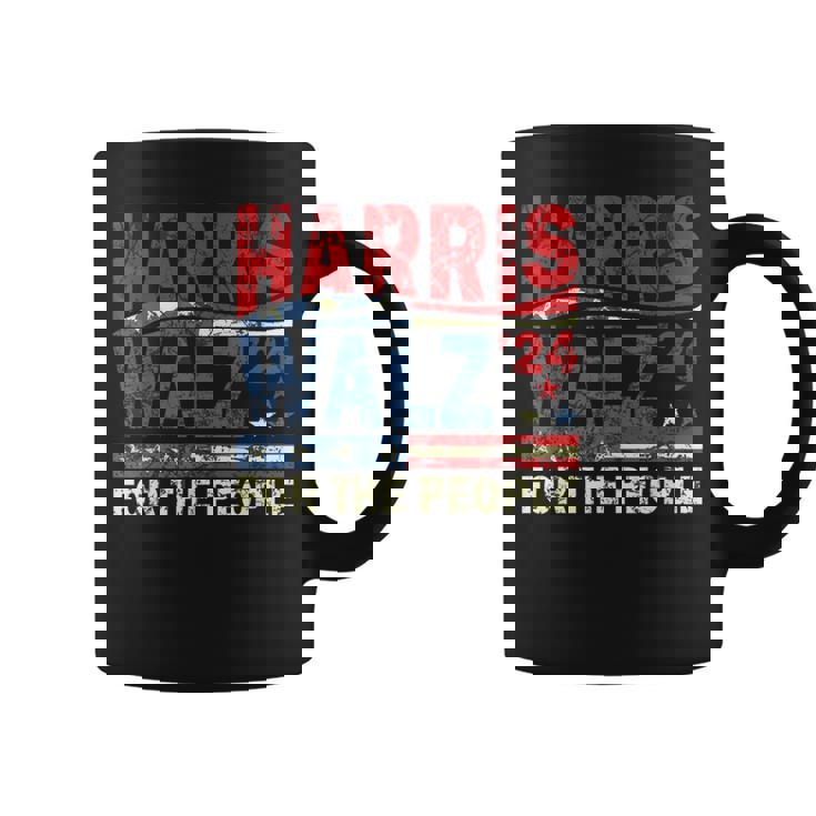Harris Waltz For The People Kamala Harris Tim Walz Waltz Coffee Mug ...