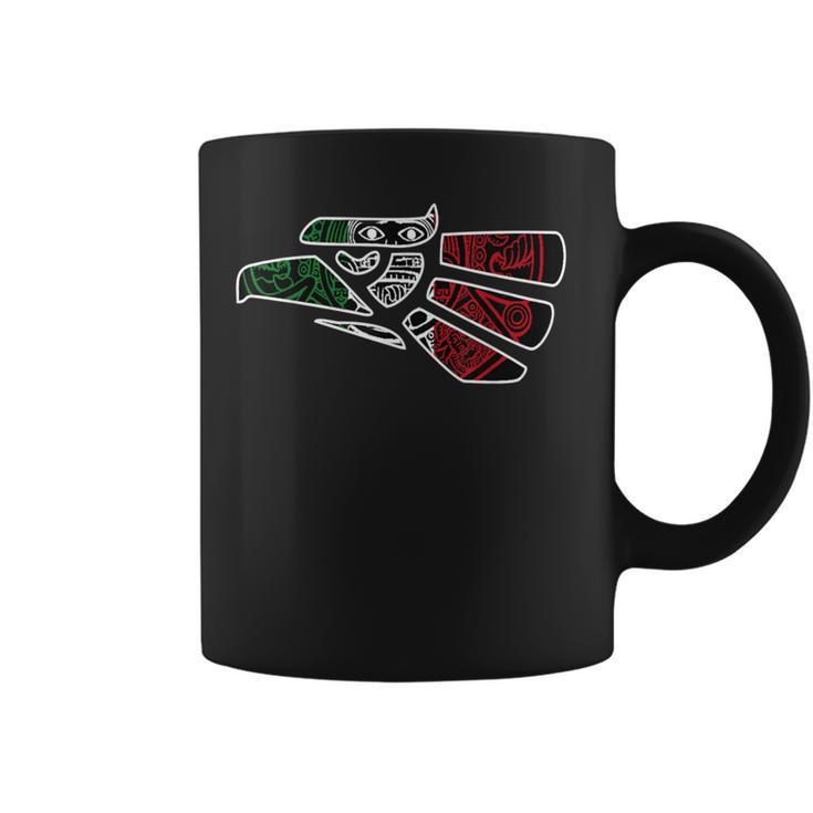 Hecho En Mexico Aguila Calendario Azteca Mexicana Taza de café - Regaloses