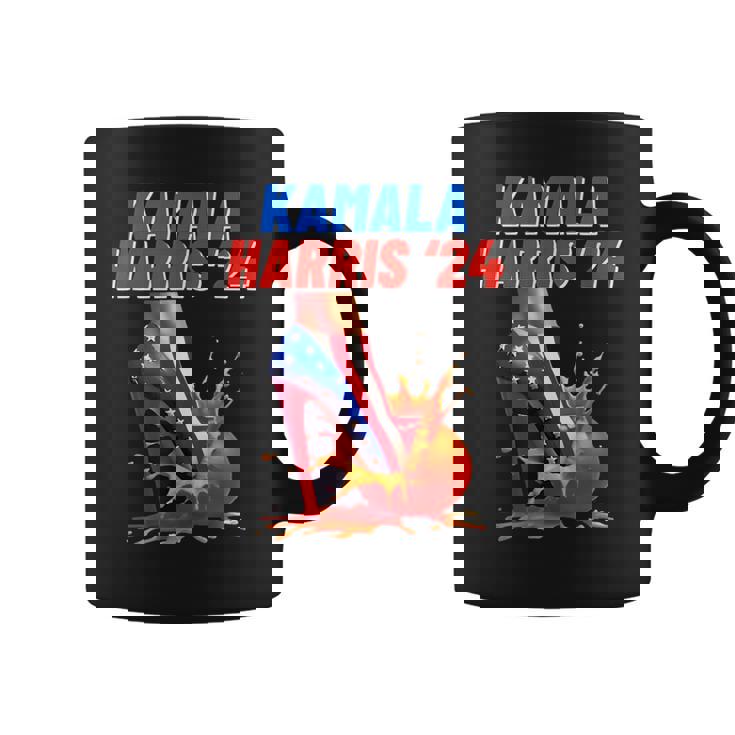 Kamala Harris '24 Usa Flag High Heels For 47 President 2024 Coffee Mug ...