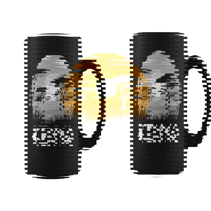 Kenya Lover Recuerdo Típico Deacaciones De Kenia Taza de café - Regaloses