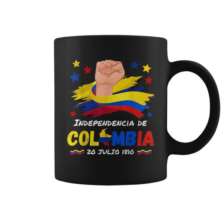 La Independencia De Colombia Colombian Independence Day Flag Coffee Mug ...