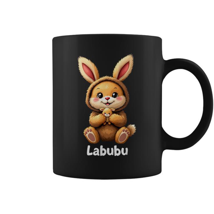 Labubu Cute Monsters Brown Labubu Coffee Mug - Monsterry AU