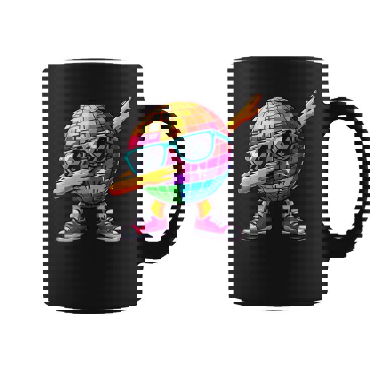 Led 70S Disco Ball Dabbing Sunglasses Nightclub Dance Party Coffee Mug ...