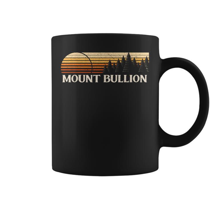 Mount Bullion CA Vintage Evergreen Sunset Eighties Retro Graphic Print ...