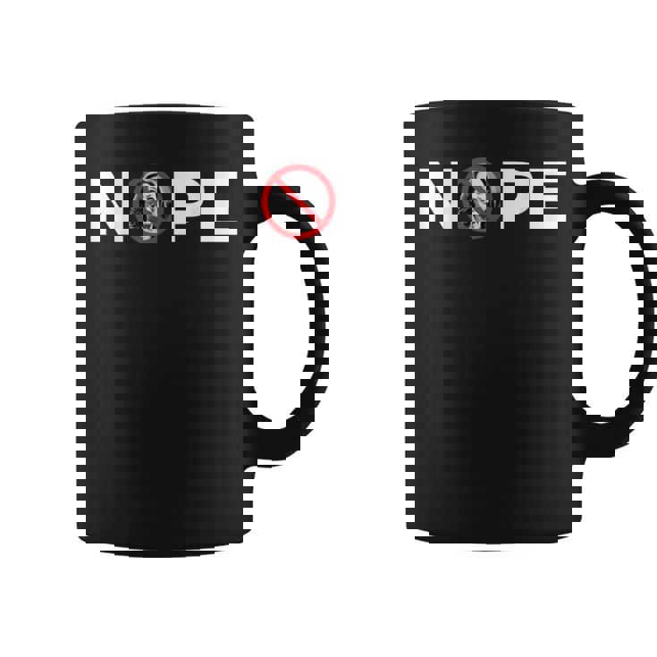 Nope 'No Kamala' Sign Anti Kamala Harris Coffee Mug - Monsterry