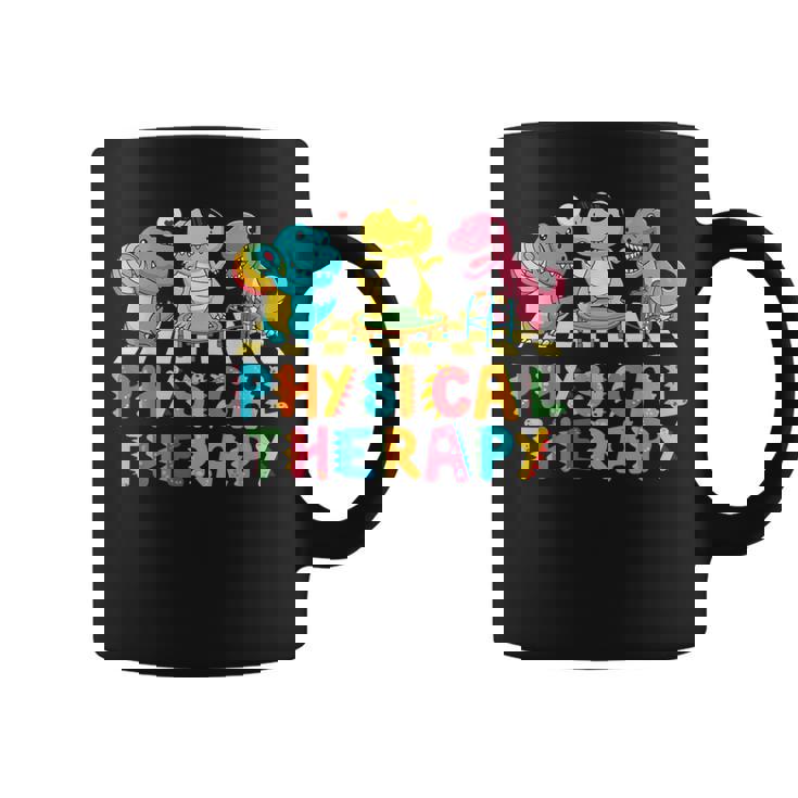 Pediatric Physical Therapist Cute Dinosaur Pt Pta Therapy Coffee Mug ...