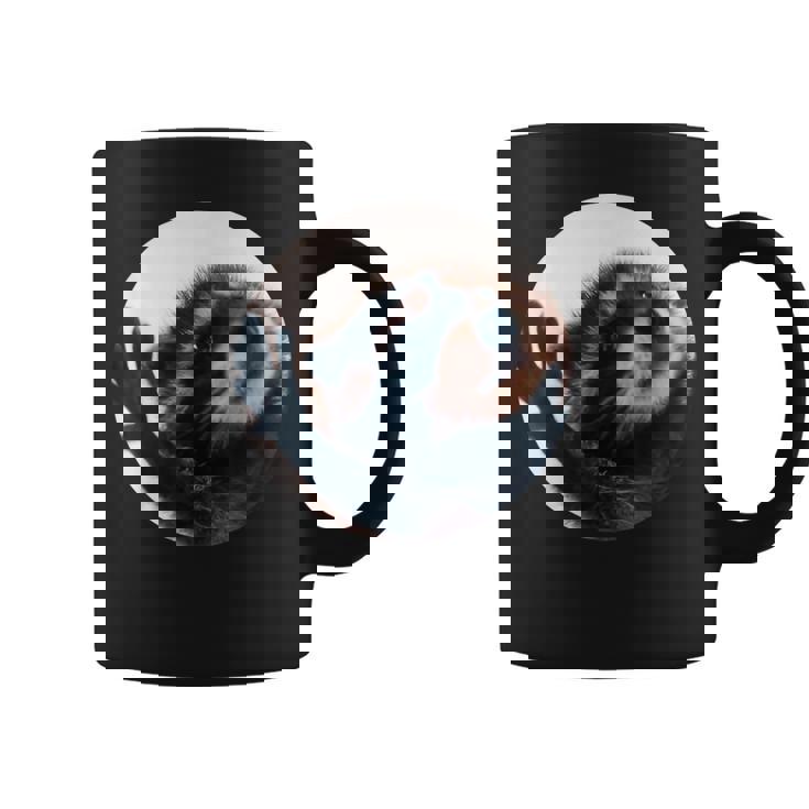 Pedro Dancing Raccoon Meme Men's T-shirt Back Print | Mazezy