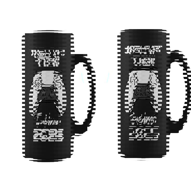 Press Start To Begin Freshman Year Class Of 2025 Coffee Mug - Monsterry CA