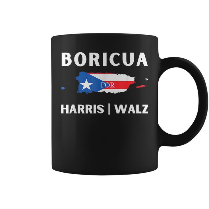Puerto Ricans Harris 2024 Boricua For Harris Waltz Coffee Mug | Mazezy