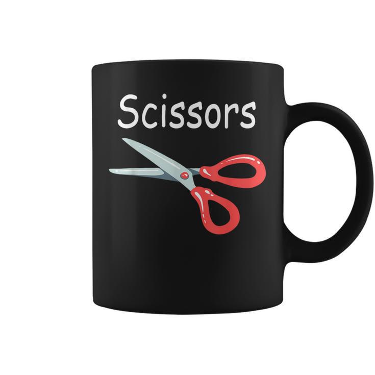 Rock Paper Scissors Matching Halloween Costumes Coffee Mug | Mazezy
