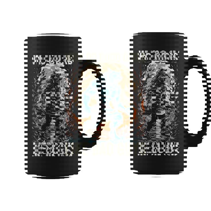 Sitting Wolf Literally Me Werewolf Ripping Meme Alpha Wolf Coffee Mug ...