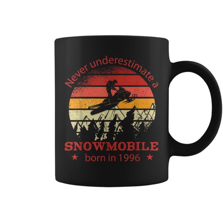 Snowmobiling Snow-Motorcycle Born 1996 Birthday Snowmobile Coffee Mug ...