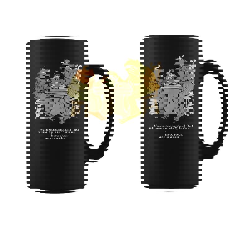 We Must Stop Eating Cried Toad As He Ate Another Frog Toad Coffee Mug ...