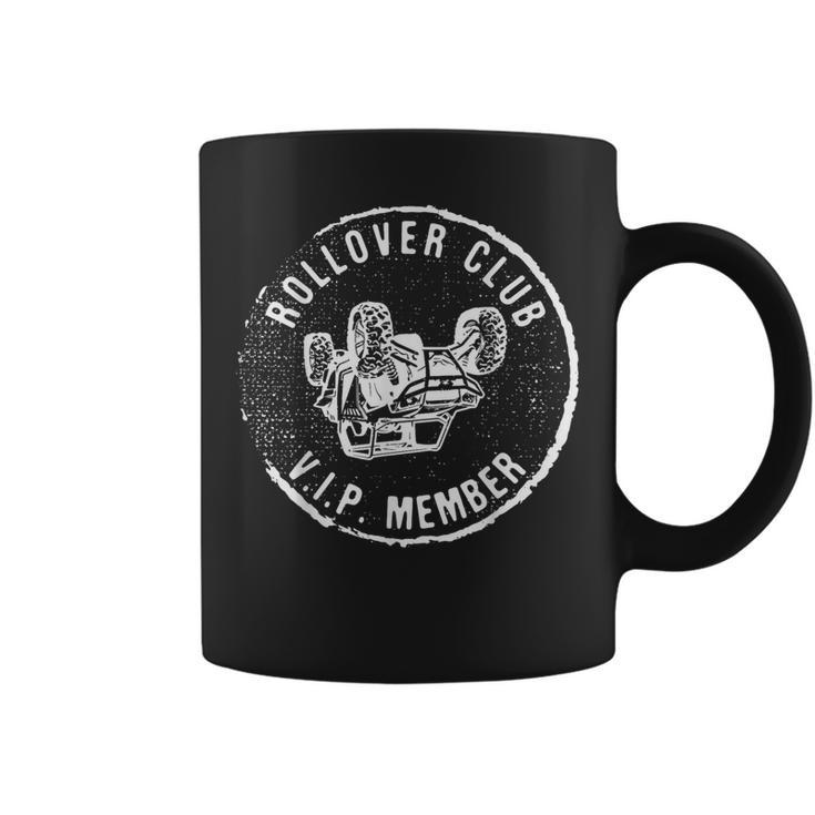 Sxs Utv Rollover Club Vip Member Off-Road Adventures Coffee Mug - Monsterry