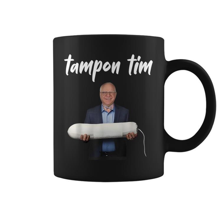 Tampon Tim Tim Walz Joke Coffee Mug | Mazezy