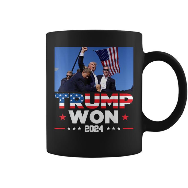 Trump Won 2024 Get Over It 47Th Us President Coffee Mug | Mazezy