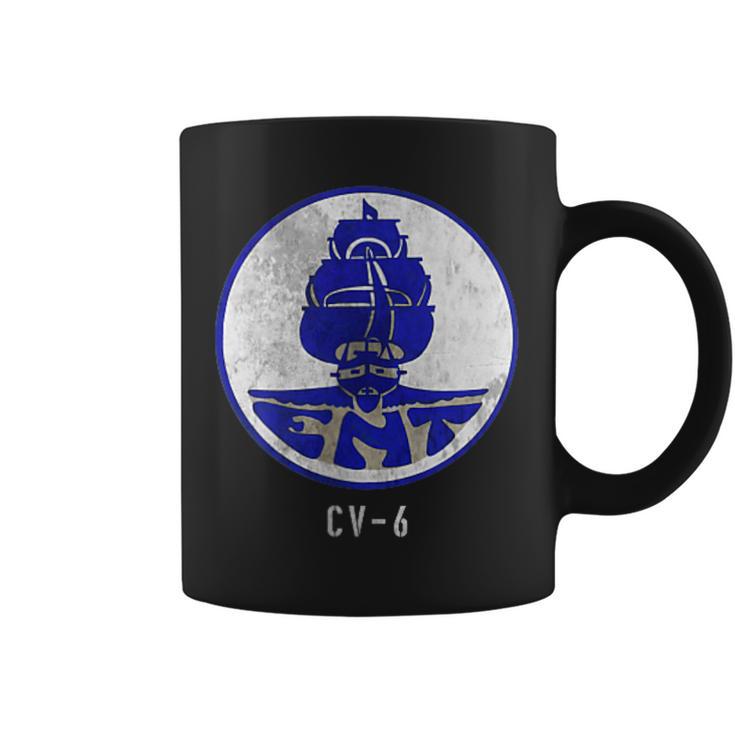 USS Enterprise CV-6 Logo American Flag Aircraft Carrier Papa Graphic ...