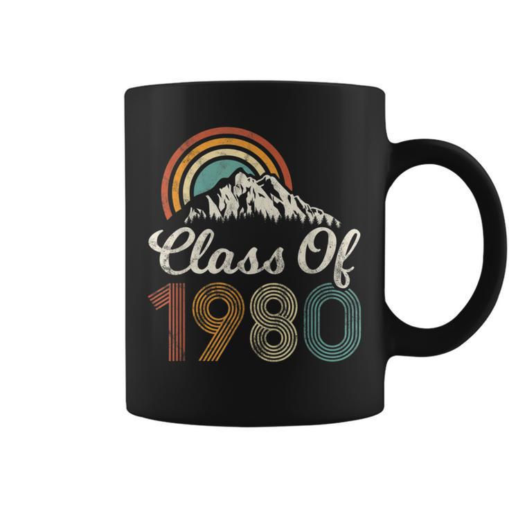 Vintage Class Of 1980 High School College Reunion Distressed Coffee Mug ...