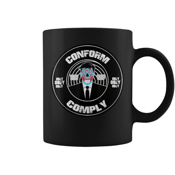 They Live Comply Conform Sci-Fi Horror Alien Watch Tv Obey T-Shirt ...