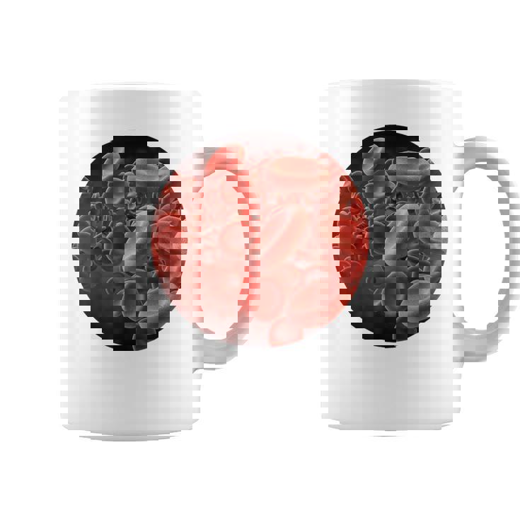 Doctor Nurse Red Blood Cells Hemoglobin Health Profession Coffee Mug ...