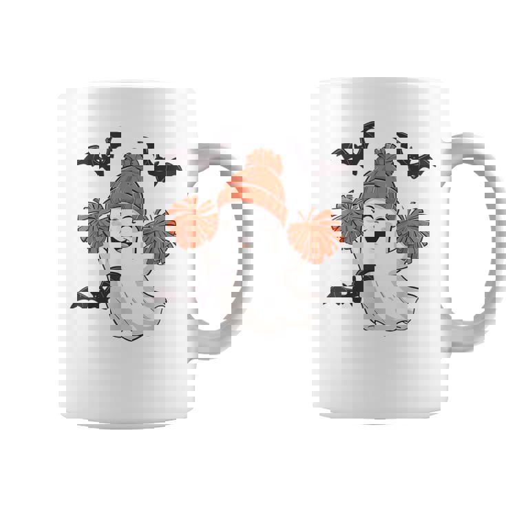 Cheer Ghost Cheerleading Spooky Cheerleader Halloween Men's T-shirt ...